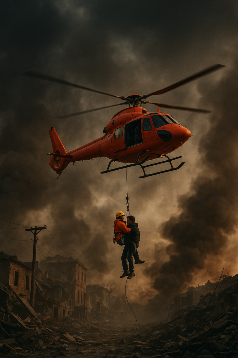 Helicopter Rescue Missions: How Air Support Saves Lives in Disaster ...
